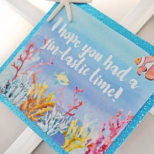 I Hope You Had a Fin-tastic Time 8x10 Sign Instant Download Printable ...