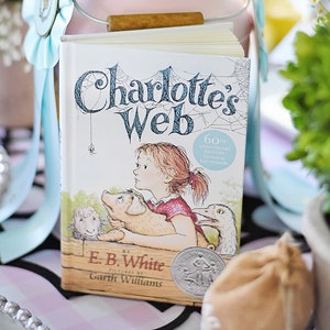 Charlotte's Web - Welcome Sign - Kid Birthday Party, Some Pig, Terrific ...