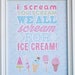 Ice Cream Sprinkle Party I Scream You Scream Printable PDF - Etsy
