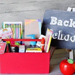 Back to School Teacher Survival Kit Gift Tags, Instant Download ...