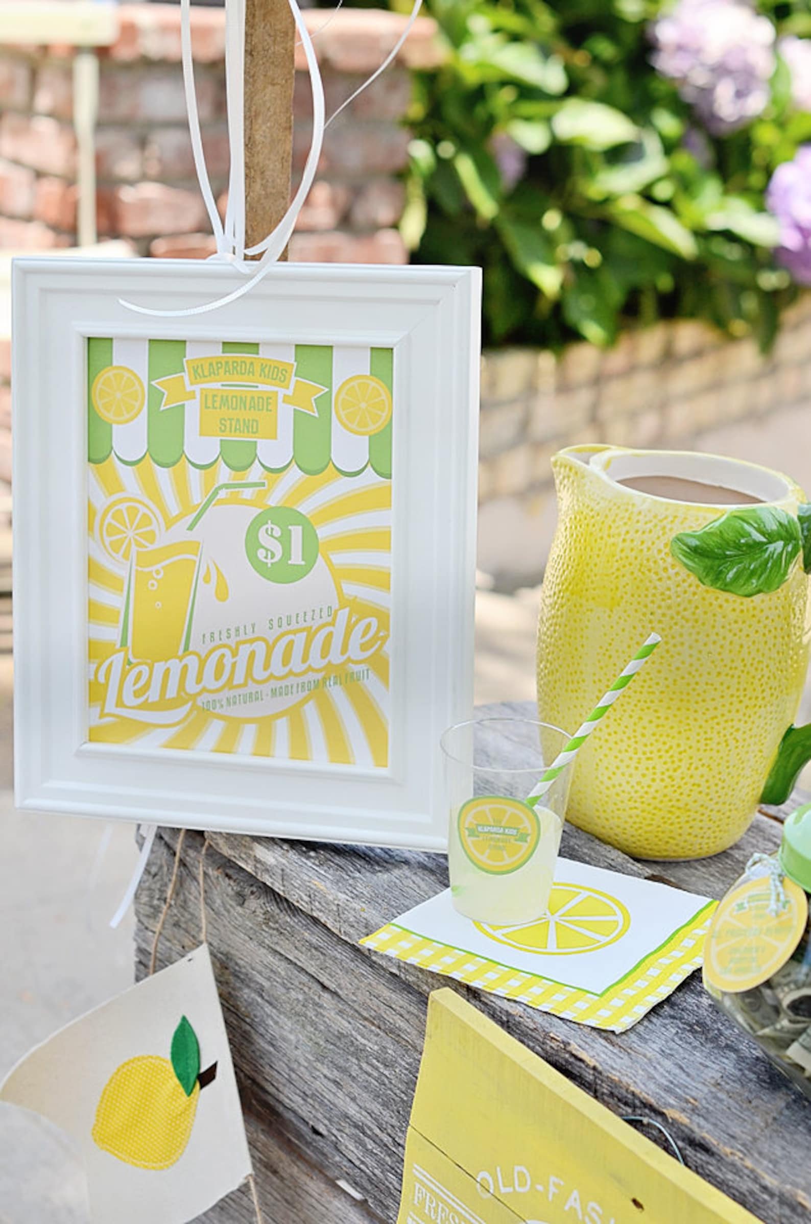 Printable Lemonade Stand Sign 8 X 10 Sign - Etsy