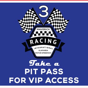 Race Car Party - 4 X 6 Table Top Sign - EDITABLE PDF Take a Pit Pass ...