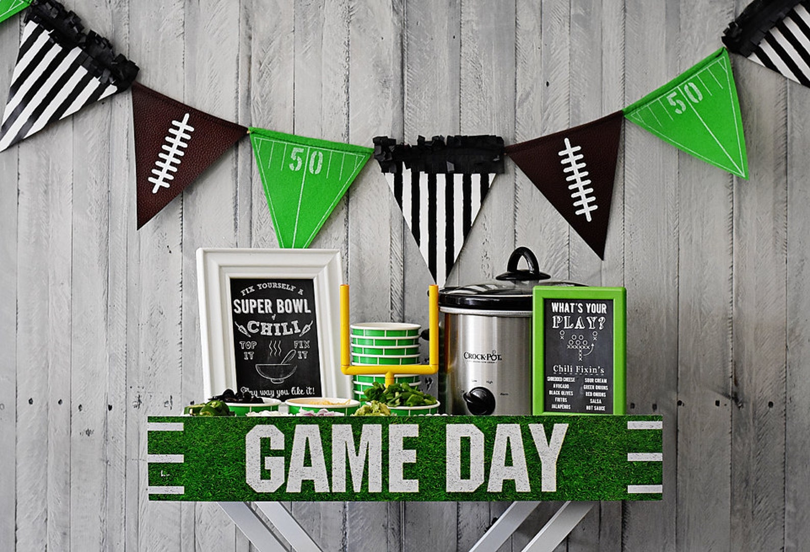 Football Challenge Flags Stickers Instant Download PDF Digital - Etsy