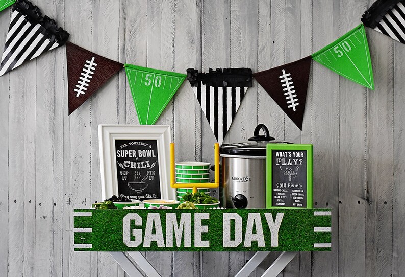 Football Challenge Flags Stickers Instant Download PDF Digital - Etsy