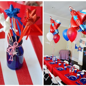 High Flying Ace Maverick "printable Party in a Box", Fighter Pilot, PDF ...