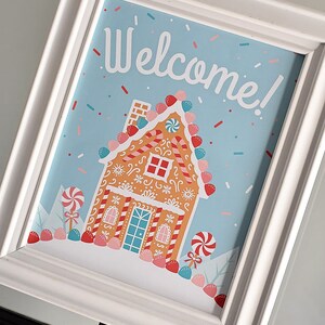 Gingerbread House Decorating Party, 8x10 Instant Download Printable PDF ...