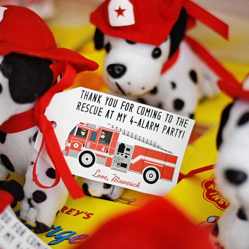 Fireman Thank You - Etsy