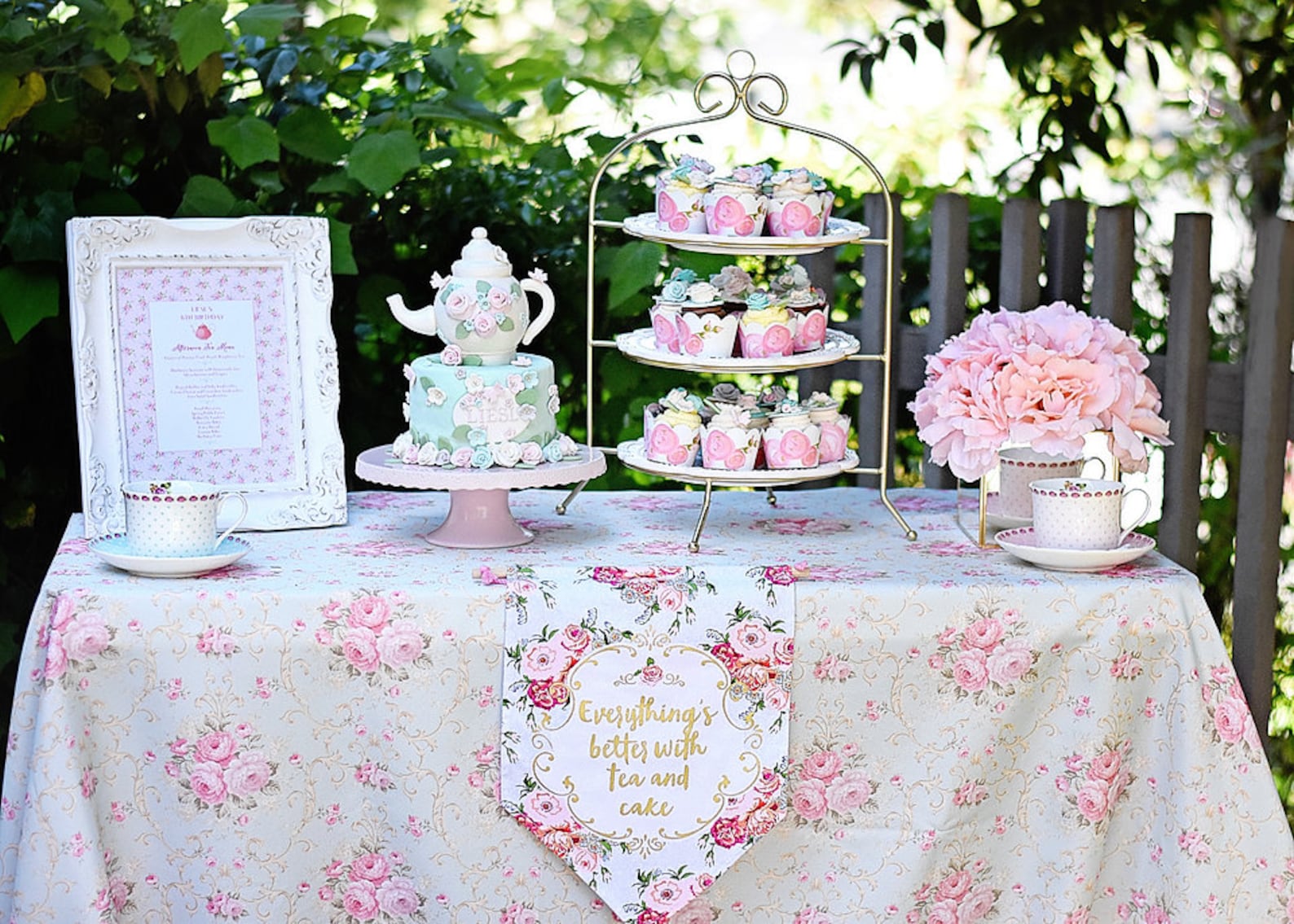 Tea Party Par-tea Realistic Tea Bag Thank You Tags Customized - Etsy