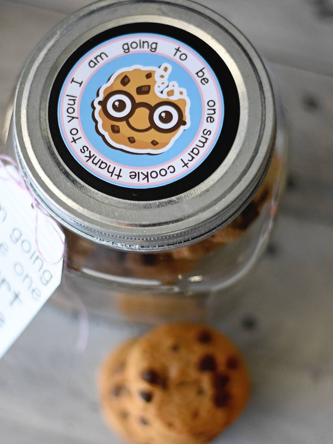 Back to School Teacher Gift Smart Cookie Printable PDF Gift - Etsy