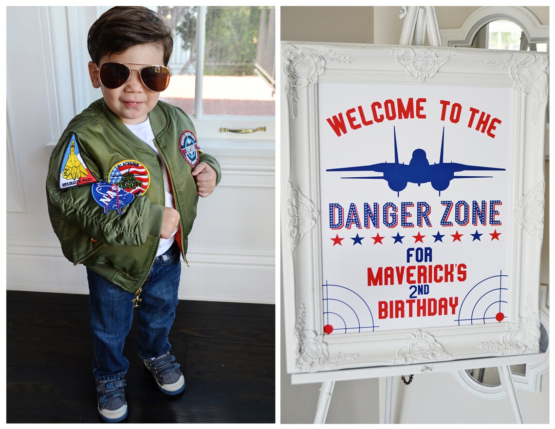 High Flying Ace Maverick printable Party in a Box - Etsy