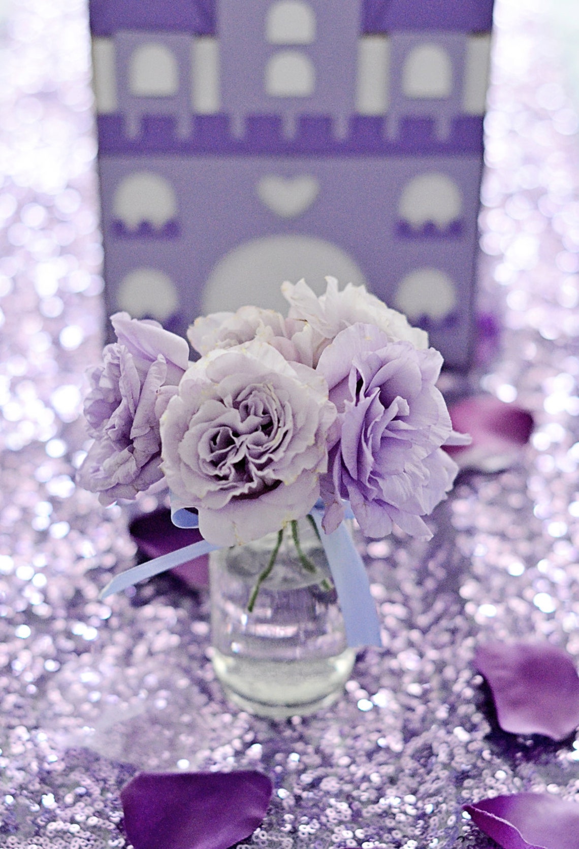 Lavender Princess Party Silverware Wraps INSTANT DOWNLOAD - Etsy