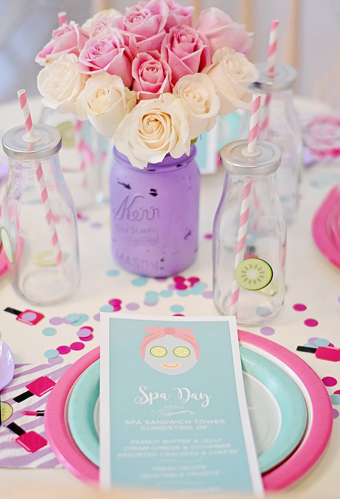 Spa Party Printable 'welcome to the Spa' 8.5" X 11" Sign, INSTANT ...