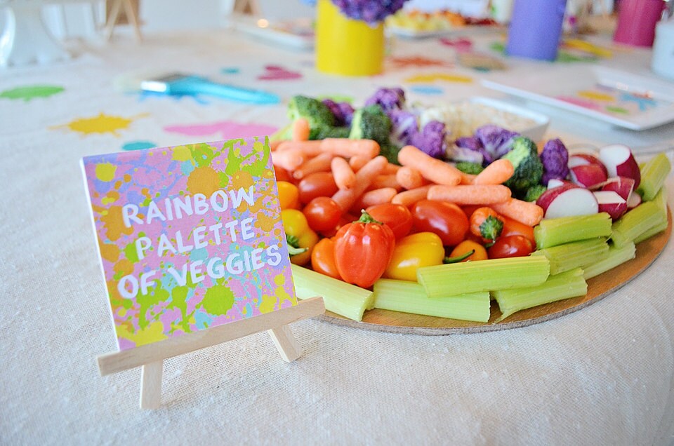 Art Party starving Artist Buffet Sign PRINTABLE - Etsy