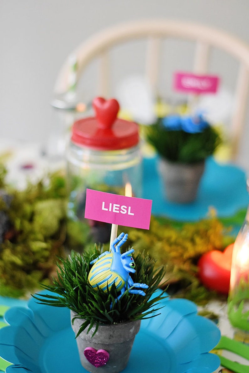 Love Bug Party Invitation Printable PDF 5 X 7 - Etsy