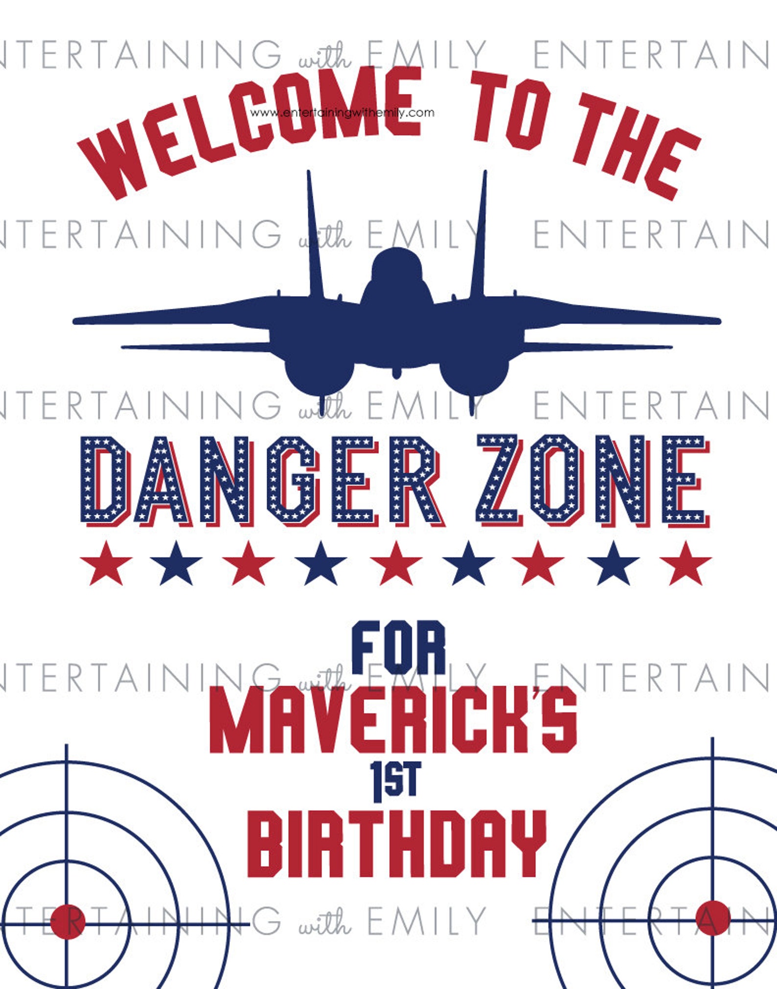 Top Gun Inspired Welcome To The Danger Zone Etsy