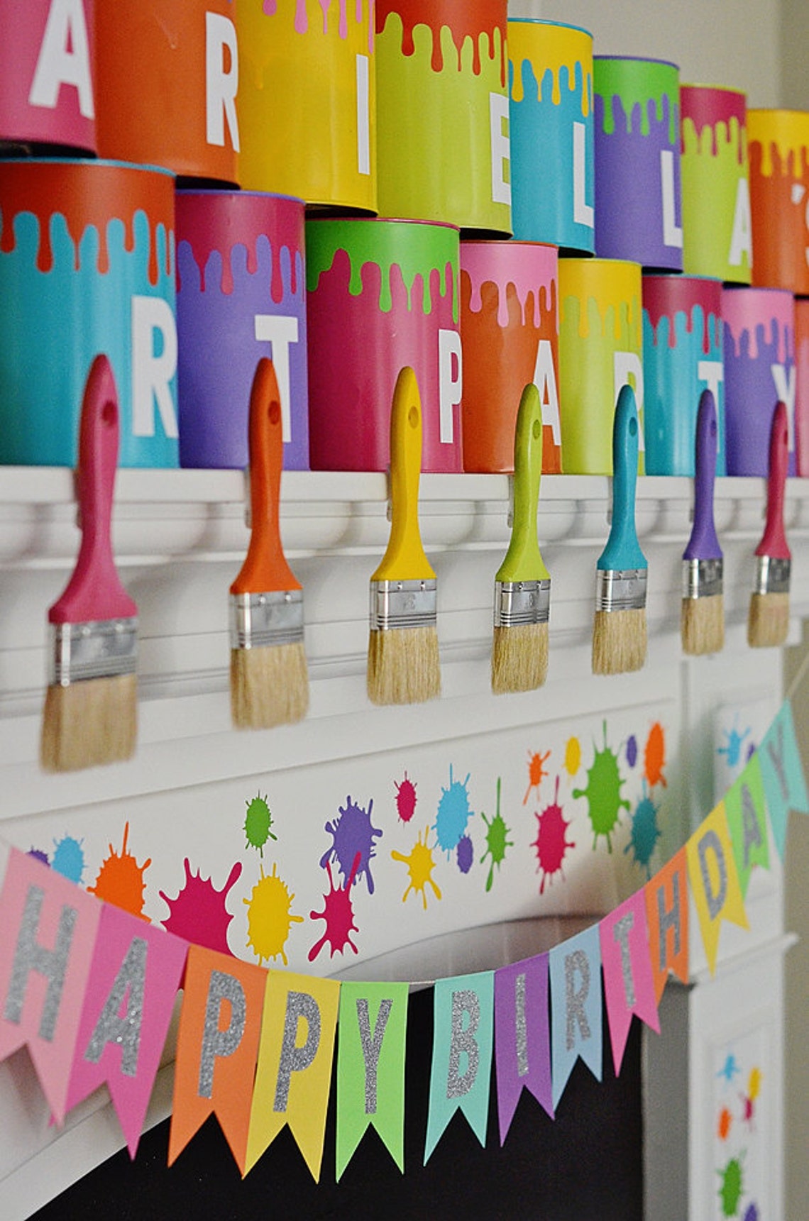 Art Party starving Artist Buffet Sign PRINTABLE - Etsy