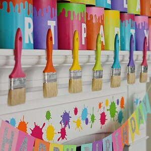 Art Party "starving Artist" Buffet Sign PRINTABLE PDF Sign, 5" X 7 ...