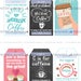 Teacher Coffee, Thanks a Latte PRINTABLE Editable PDF Gift Tag, Back in ...