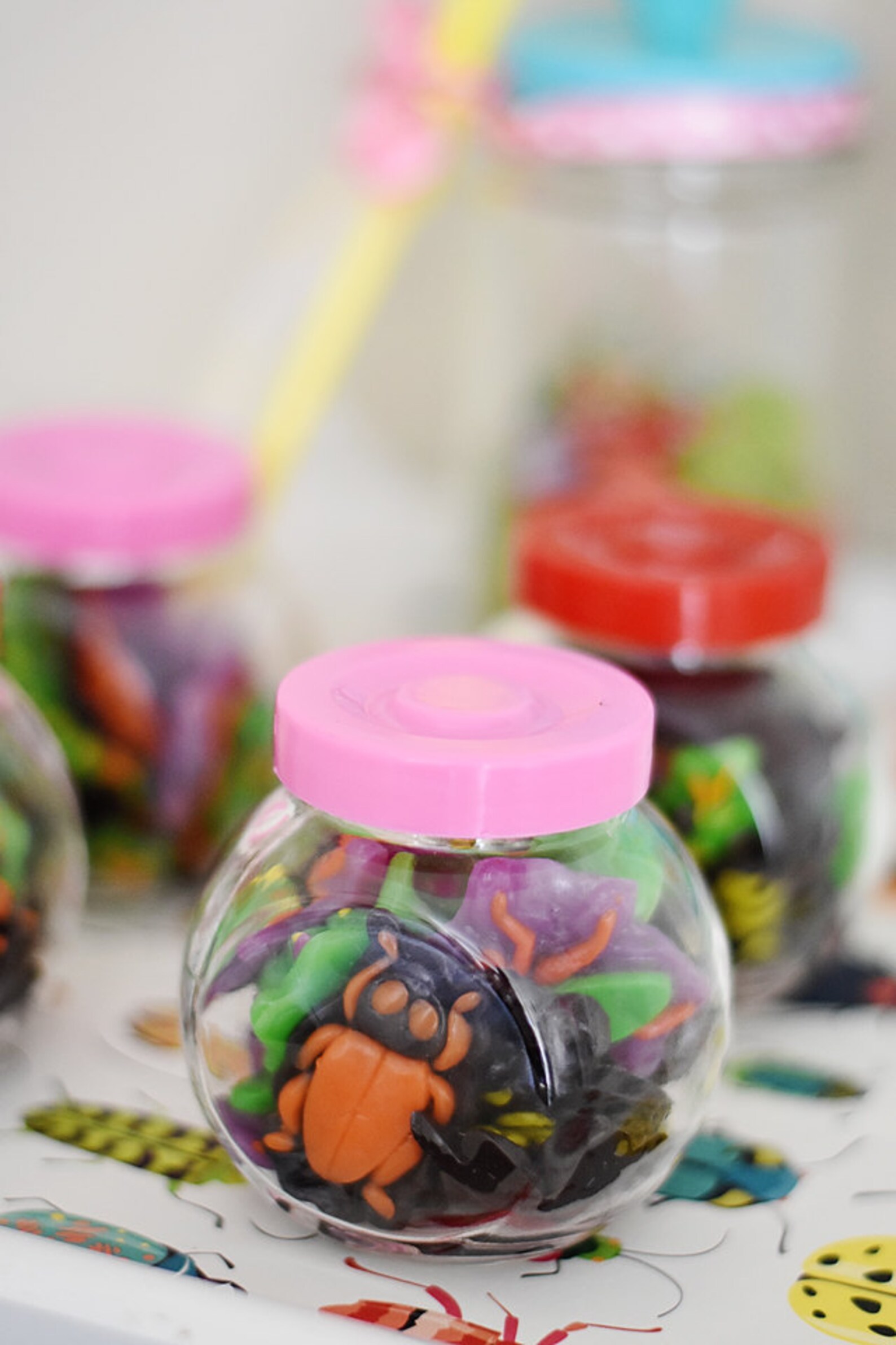 Love Bug Party Please Take A Favor Printable PDF 4 X - Etsy