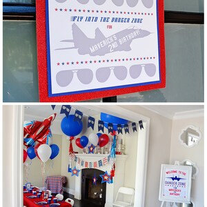 High Flying Ace Maverick "printable Party in a Box", Fighter Pilot, PDF ...