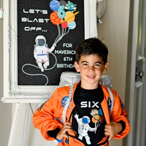 Welcome Sign, Let's Blast Off, 16"x20" Digital Printable PDF Outer ...