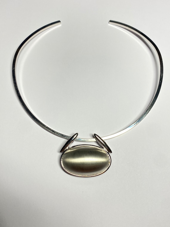 Collier vintage Pierre Lang torque rare signé 4 pende… - Gem