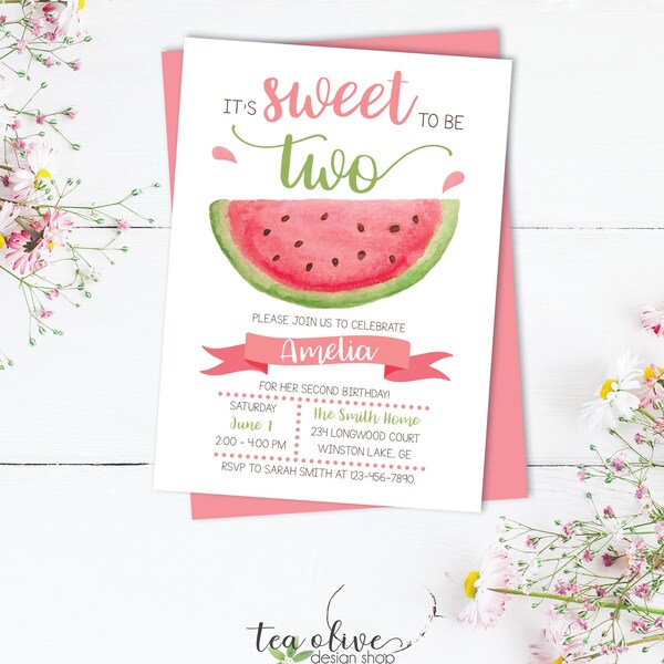 Watermelon Birthday - Etsy