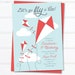 Kite Birthday Party Invitation / Park Birthday Invite / Let's Go Fly a ...