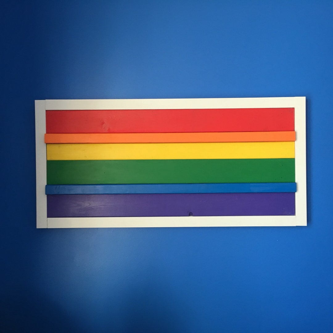 Large Wood Rainbow, Rainbow Wall Art, Rainbow Art, Kids Room, Nursery ...