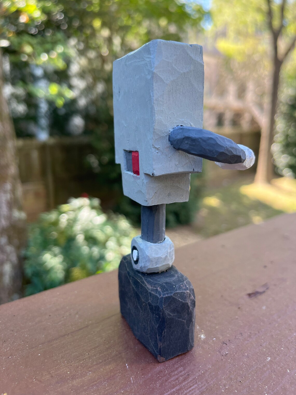 Mettaton Robot Sculpture Handmade Wood Carving Undertale - Etsy