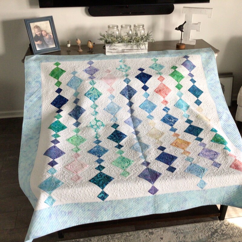 Sea Glass Quilt - Etsy
