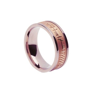 Personalized Ogham Ring, Irish Jewelry, Celtic Jewelry, 925 Sterling ...