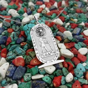 Egyptian God Thoth Necklace, Hieroglyph Necklace Jewelry, Custom Made ...