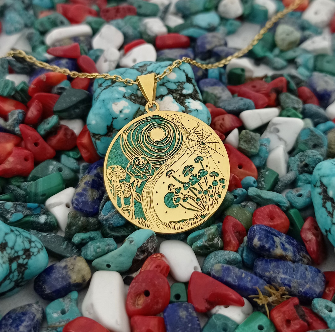 Yin Yang Necklace, Yin Yang Jewelry, Custom Made Personalized Yin Yang ...