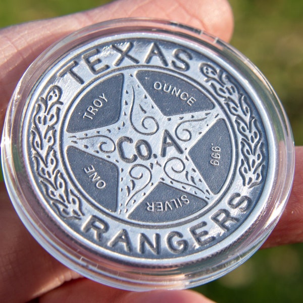 Texas Ranger Badge - Etsy
