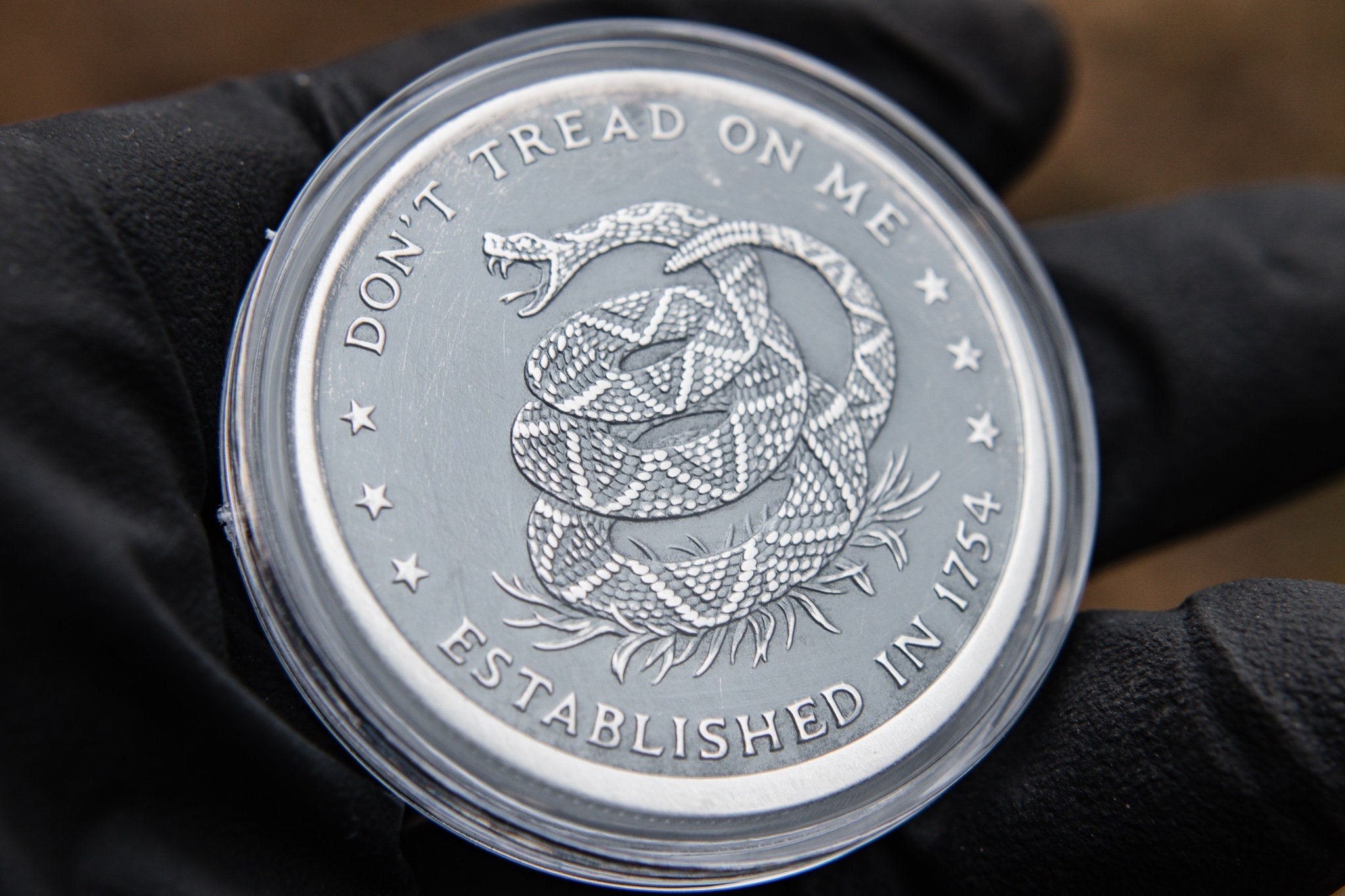 Art & Collectibles Collectibles Don't Tread On Me Snake Challenge Coin ...