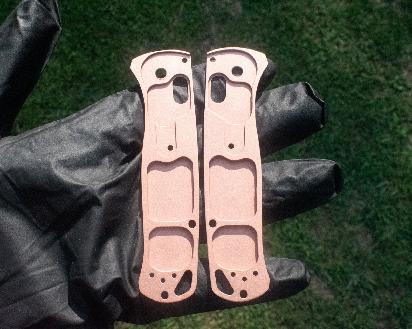 Smooth Copper Scales for Benchmade Bugout 535 Machined - Etsy