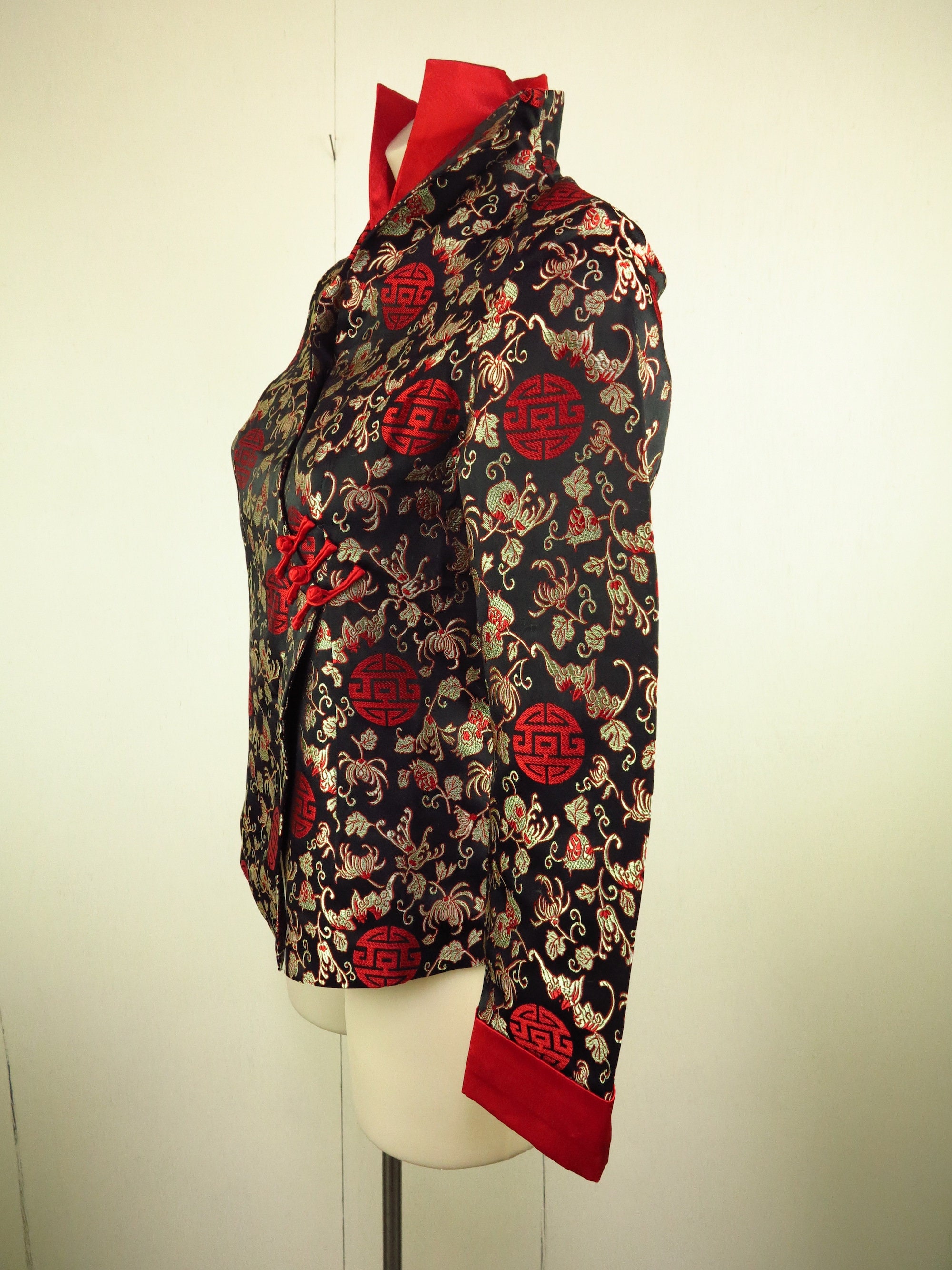 Asian Style Jacket / Cheongsam Dress Jacket / Qipao Dress Jacket ...