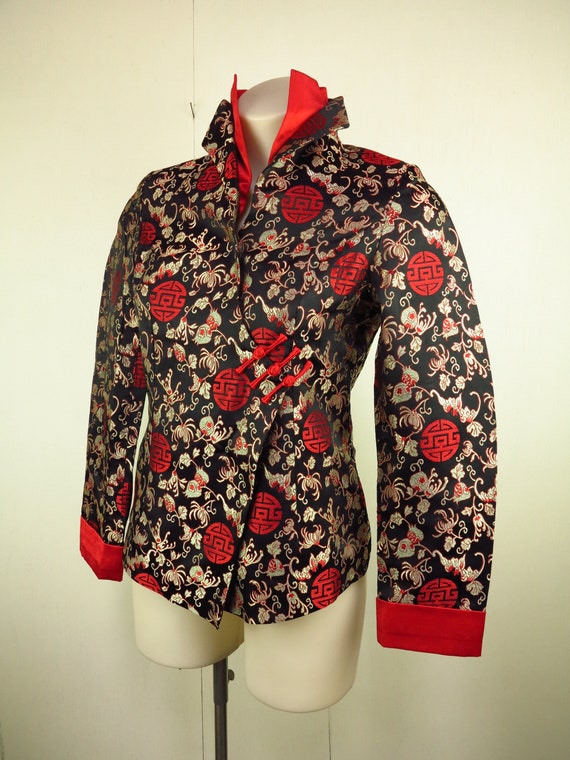 Asian Style Jacket / Cheongsam Dress Jacket / Qipao … - Gem