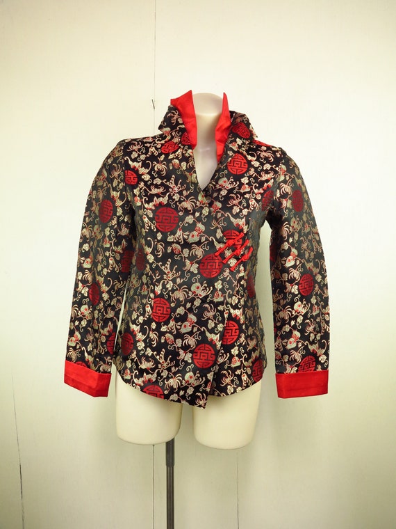 Asian Style Jacket / Cheongsam Dress Jacket / Qipao … - Gem