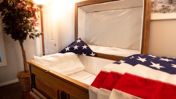 Handmade Walnut Casket - Etsy