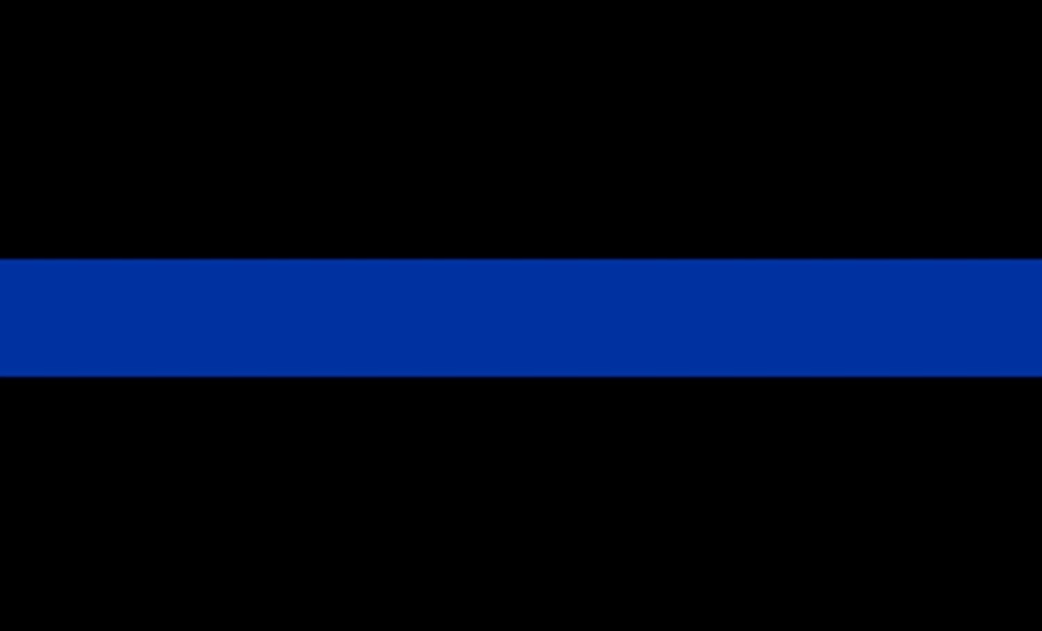 Thin Blue Line Police Support Flag Lapel Pin Tie Tack (free Shipping ...