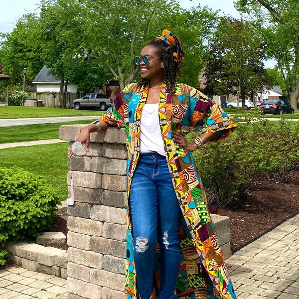 Ankara Jacket - Etsy