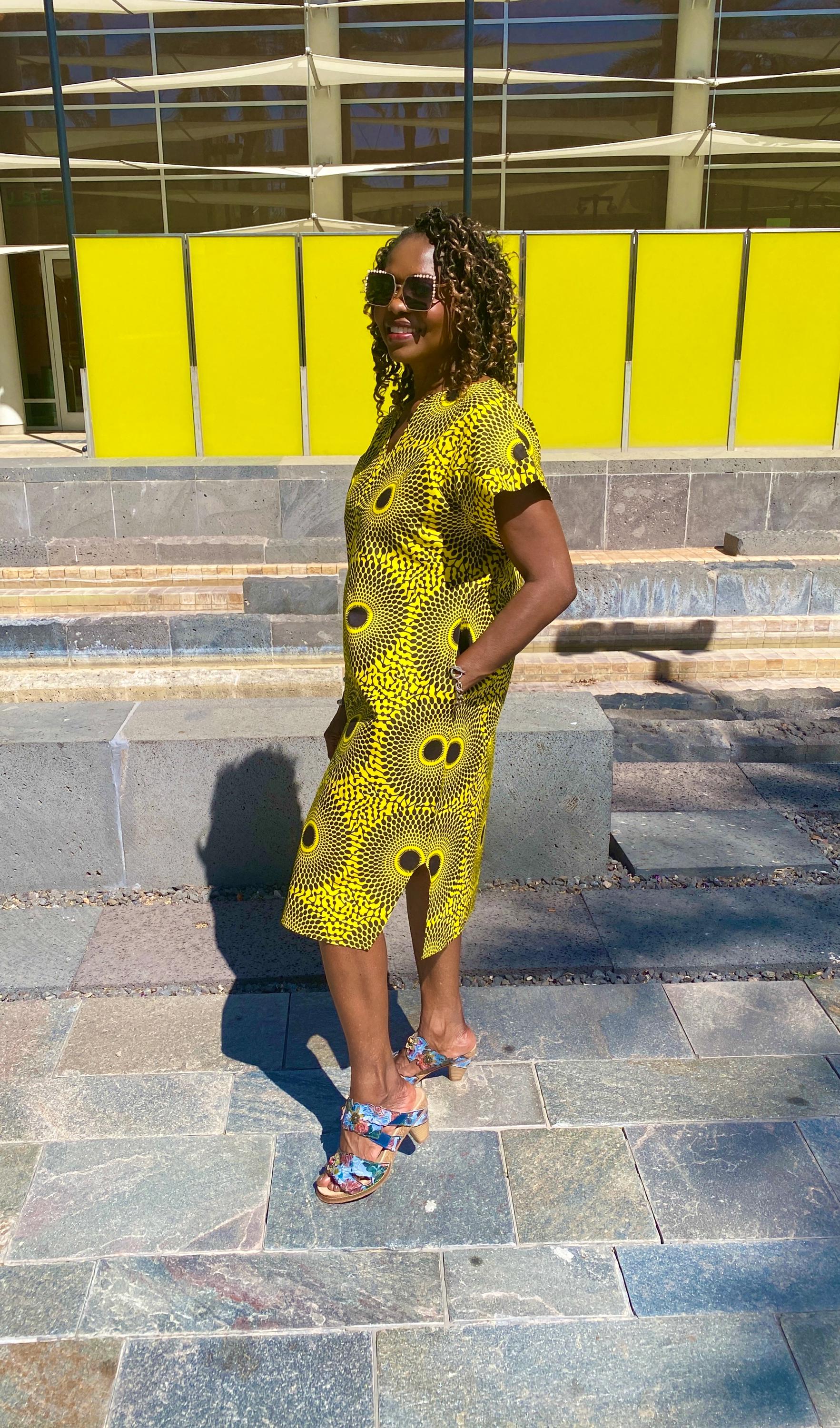 Yelu African Print Dress - Etsy