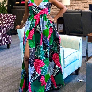 Mei African Print Dress for Women, Ankara Dress, XS - Plus Sizes - Etsy