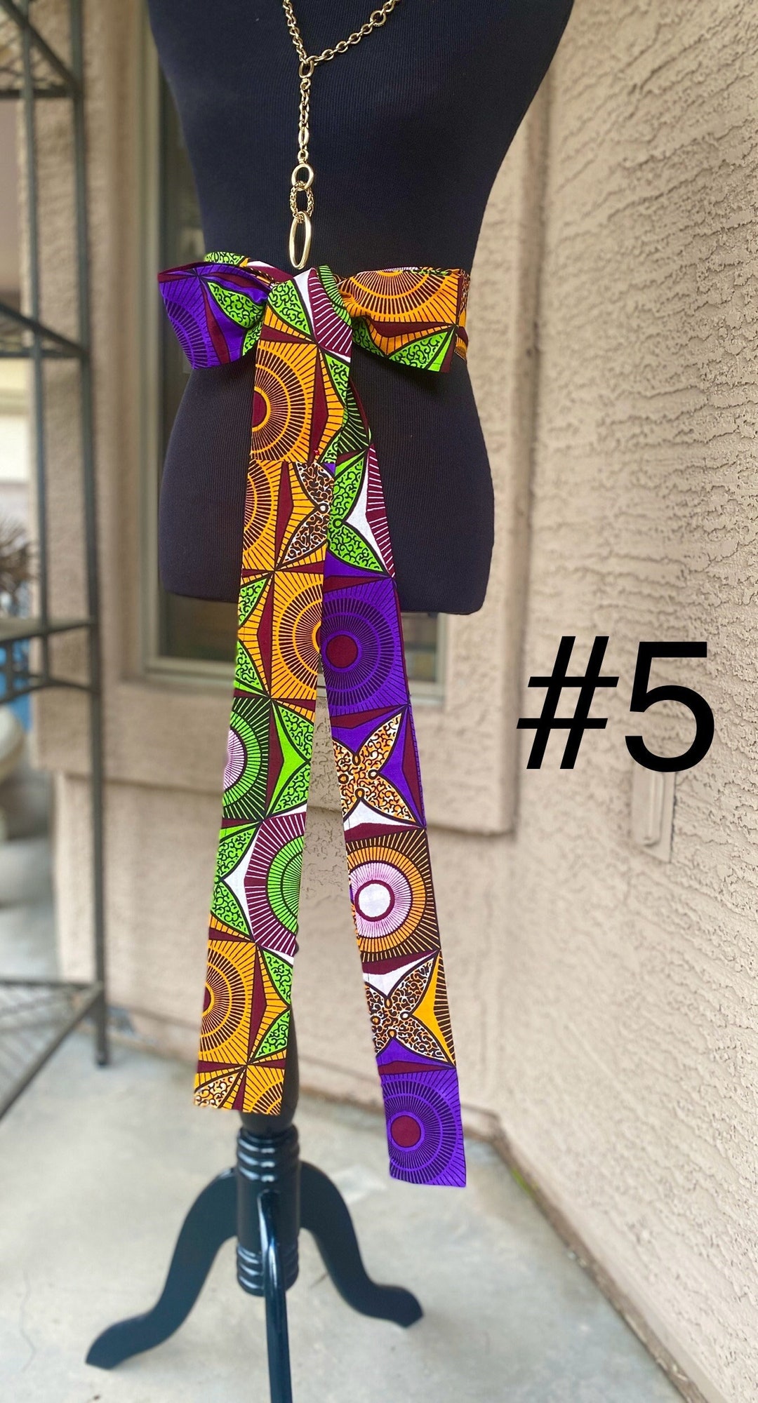 Colorful African Belts African Print Obi Belt Waist Cincher Women Waist ...