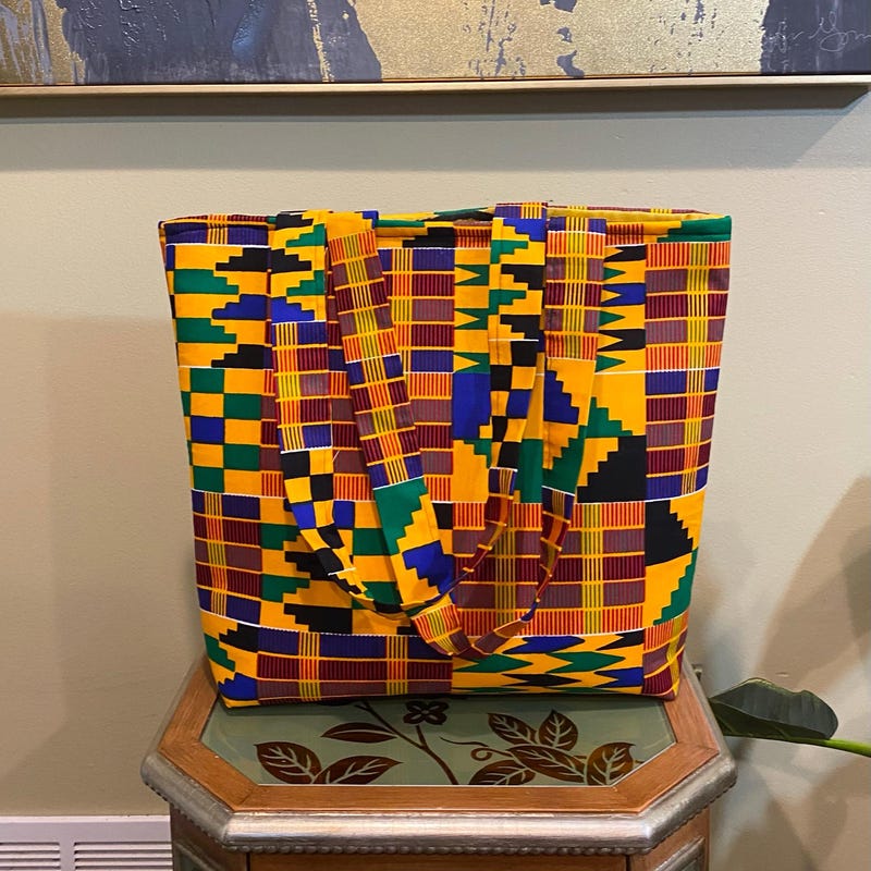 African Fabric Bag - Etsy
