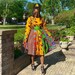 Ada African Dress African Print Patchwork Dress With Pockets - Etsy
