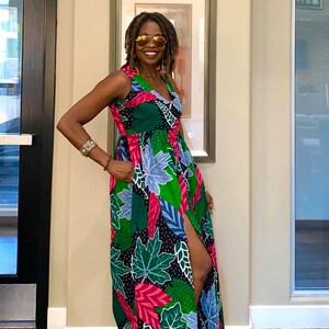 Mei African Print Dress for Women, Ankara Dress, XS - Plus Sizes - Etsy