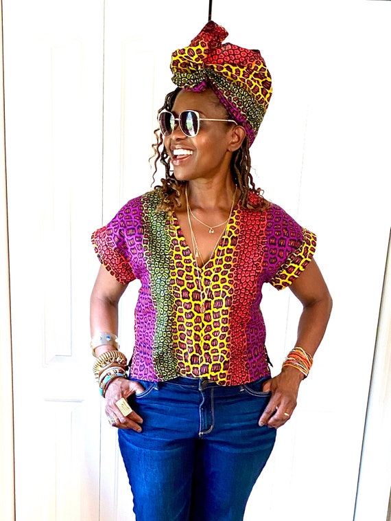 Tops for Women Boho Tops Festival Blouse Kaftan African | Etsy